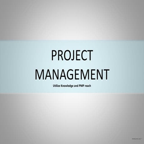 Project Management | PPT