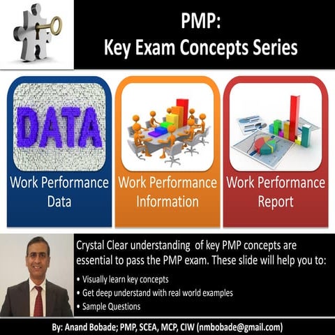 PMP Key Exam Concepts WPD, WPI & WPR | PDF