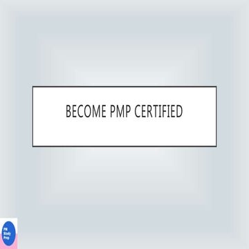 PMP Application Requirements 2020 | PPT