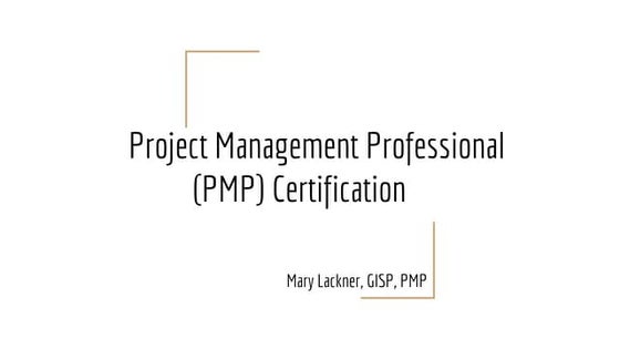 CAPM PMI Certificate | PDF