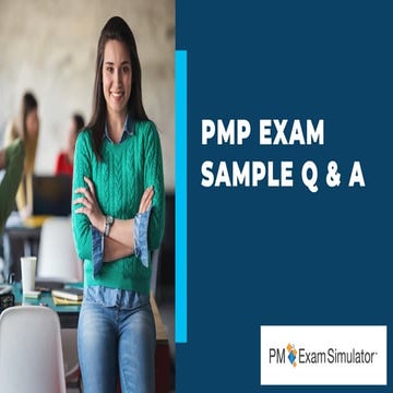 Free PMP Exam Sample Question of the Week | PDF | Education