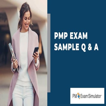 Free PMP Exam Sample Question of the Week | PPT