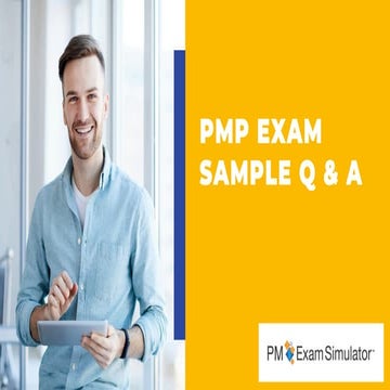Free PMP Exam Sample Question of the Week | PDF