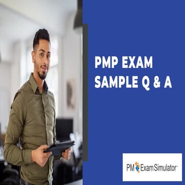 Free PMP Exam Sample Question | PPT