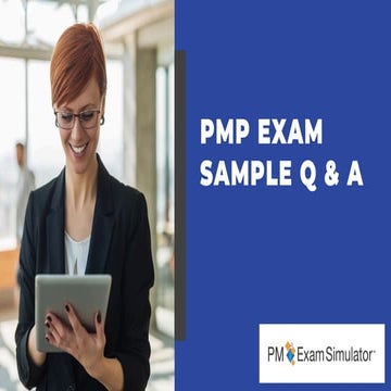 Free PMP Exam Sample Question of the Week | PDF