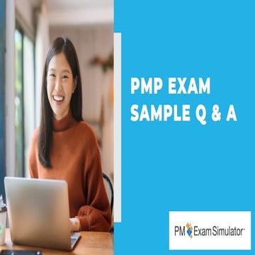 Free PMP Exam Sample Question | PPT