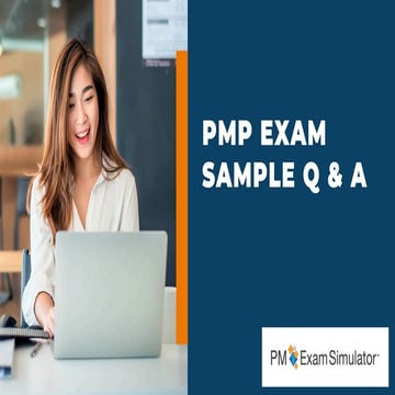 Free PMP Exam Sample Question of the Week | PDF