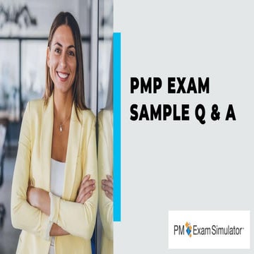 Free PMP Exam Sample Question | PDF