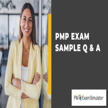 Free PMP Exam Sample Question of the Week | PDF