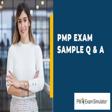 Free PMP Exam Sample Question of the Week | PDF