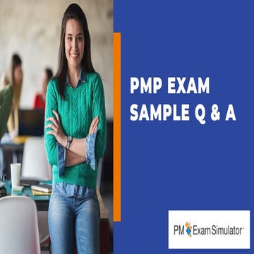 Free PMP Exam Sample Question of the Week | PDF | Education
