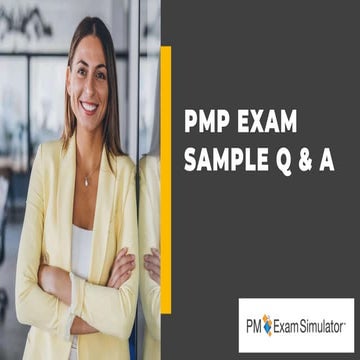 Free PMP Exam Sample Question of the Week | PDF