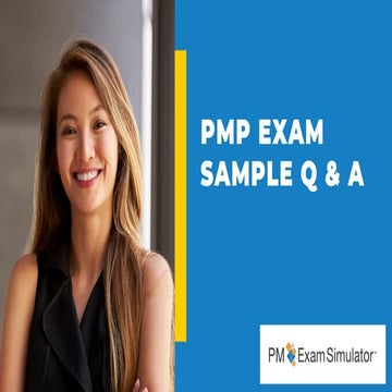 Free PMP Exam Sample Question from the PM Exam Simulator | PDF