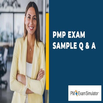 Free PMP Exam Sample Question of the Week | PDF