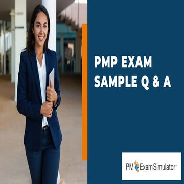 Free PMP Exam Sample Question of the Week | PDF