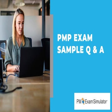 Free PMP Exam Sample Question | PPT