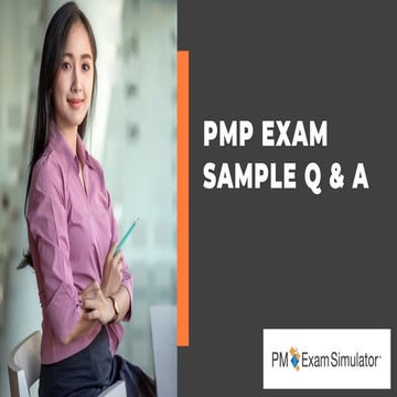 Free PMP Exam Sample Question | PPT