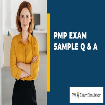 Free PMP Exam Sample Question of the Week | PDF