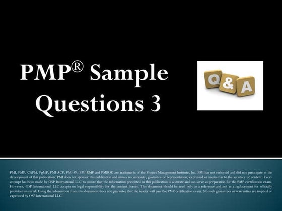 PMP Study Guides | PDF