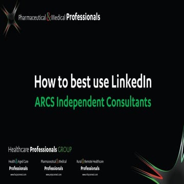 How to best used LinkedIn | PPT