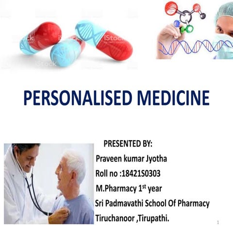 PERSONALIZED MEDICINE | PPTX