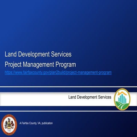 Land Development Services - Project Management Program | PPTX