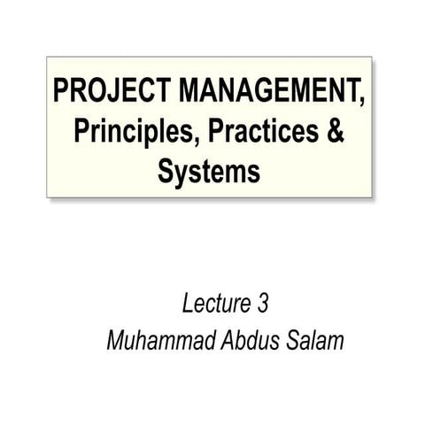 PROJECT MANAGEMENT, Principles, Practices & Systems3.pptx