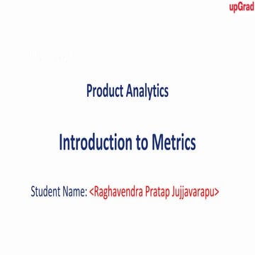 Pm product analytics_metrics | PDF