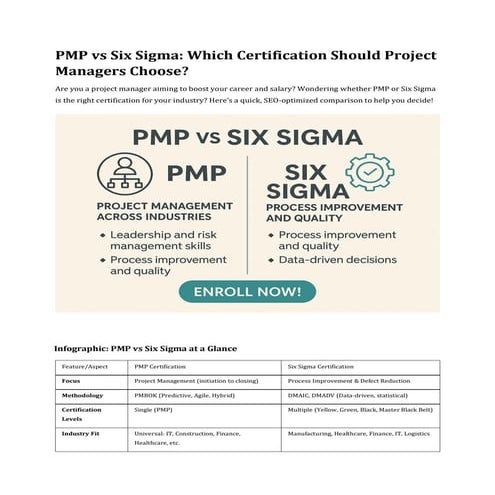 PMP vs Six Sigma, Which Certification Should Project Managers Choose.pdf