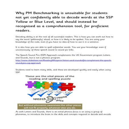 PM Readers - PM Benchmarking - Only for Comprehension? | PDF