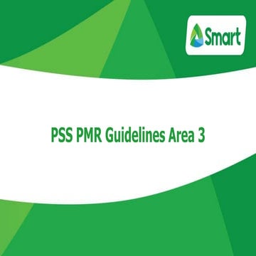 PMR Guidelines v5.pptx | Business | Business and Finance