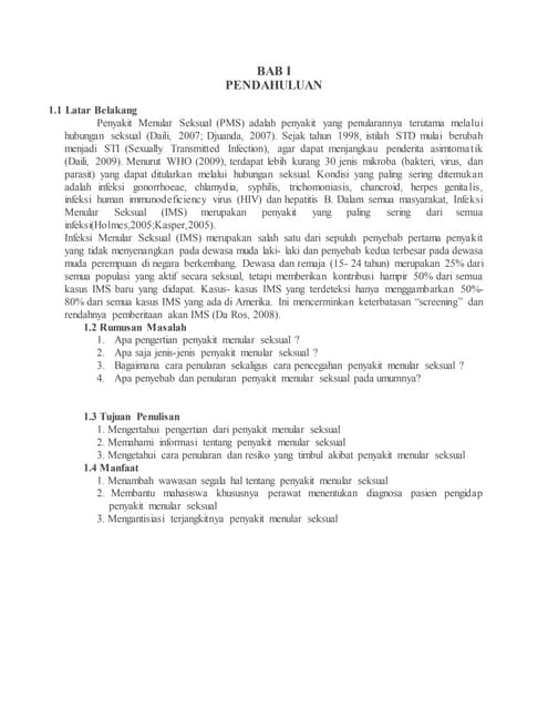 PPT Penyakit Menular Seksual | PPTX