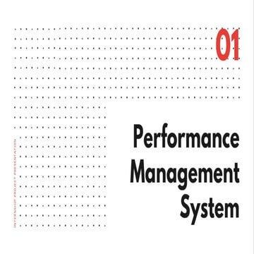 Starbucks - Performance Management System | PPTX
