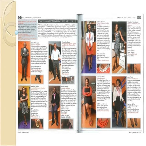 PMS COUTURE AFRICA Magazine Shoot | PPT