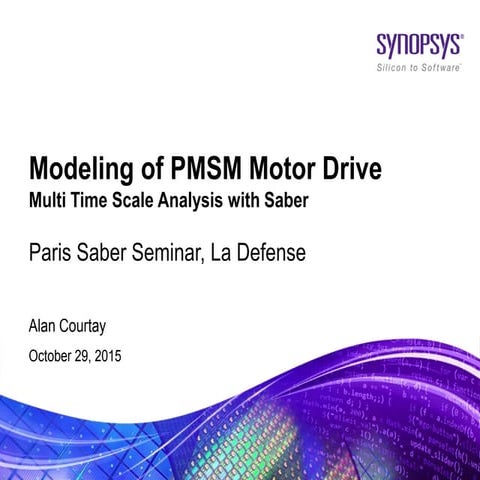 EV Powertrain Simulations in Saber | PDF