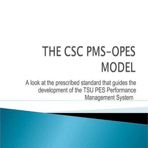 Pms opes | PPT