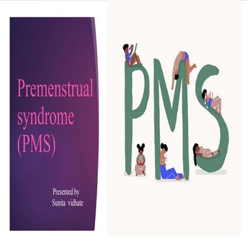 Pre menstrual syndrome | PPTX