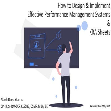 How to Design Effective PMS Systems and KRA Sheets | PPTX