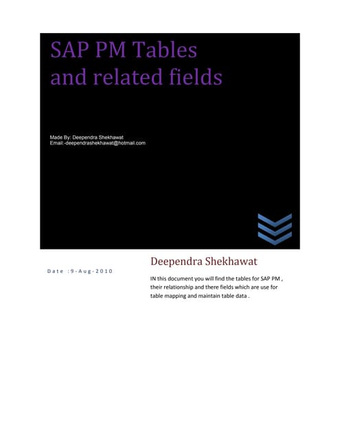 Sap query for task list data extraction | DOCX