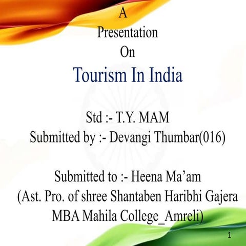 Speech On Tourism | PDF