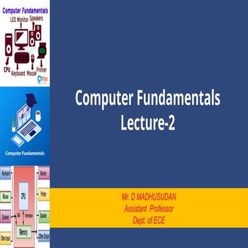 Computer System Hardware Components/Parts 2 | PPSX