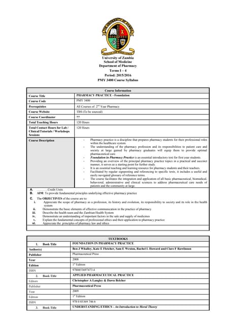 Implementation of cbme curriculum in pharmacology | PPTX