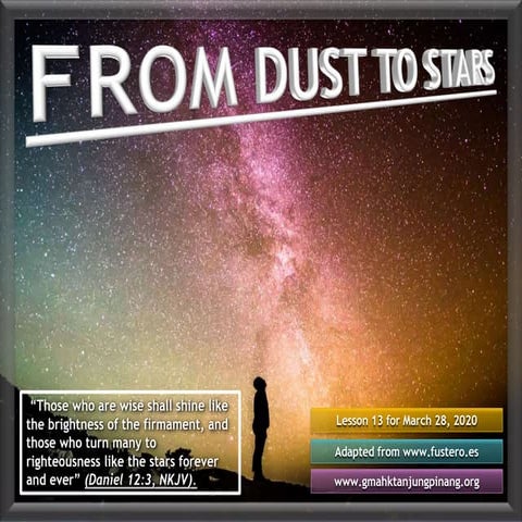 Sabbath school lesson 13, 1st quarter 2020 | PPTX