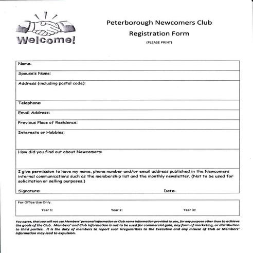 Pnc all forms for new members | PDF
