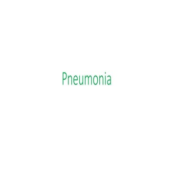Community acquired pneumonia cpg 2016 | PPT