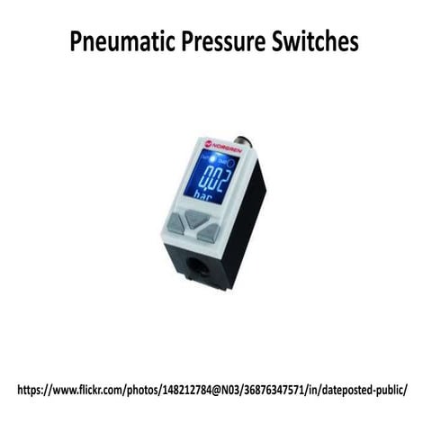 Pneumatic pressure switches | PPTX