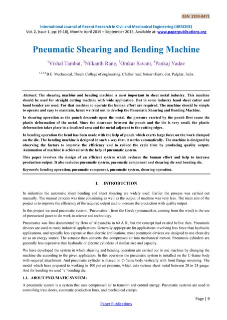 Chapter 1 introduction to pneumatic | PPT