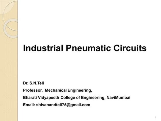 Electro-Pneumatics | PDF | Physics | Science