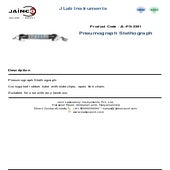 Pneumograph stethograph