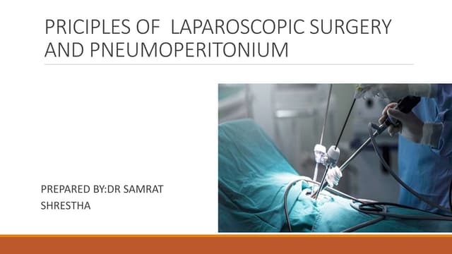 Laparoscopic ipom plus | PPTX
